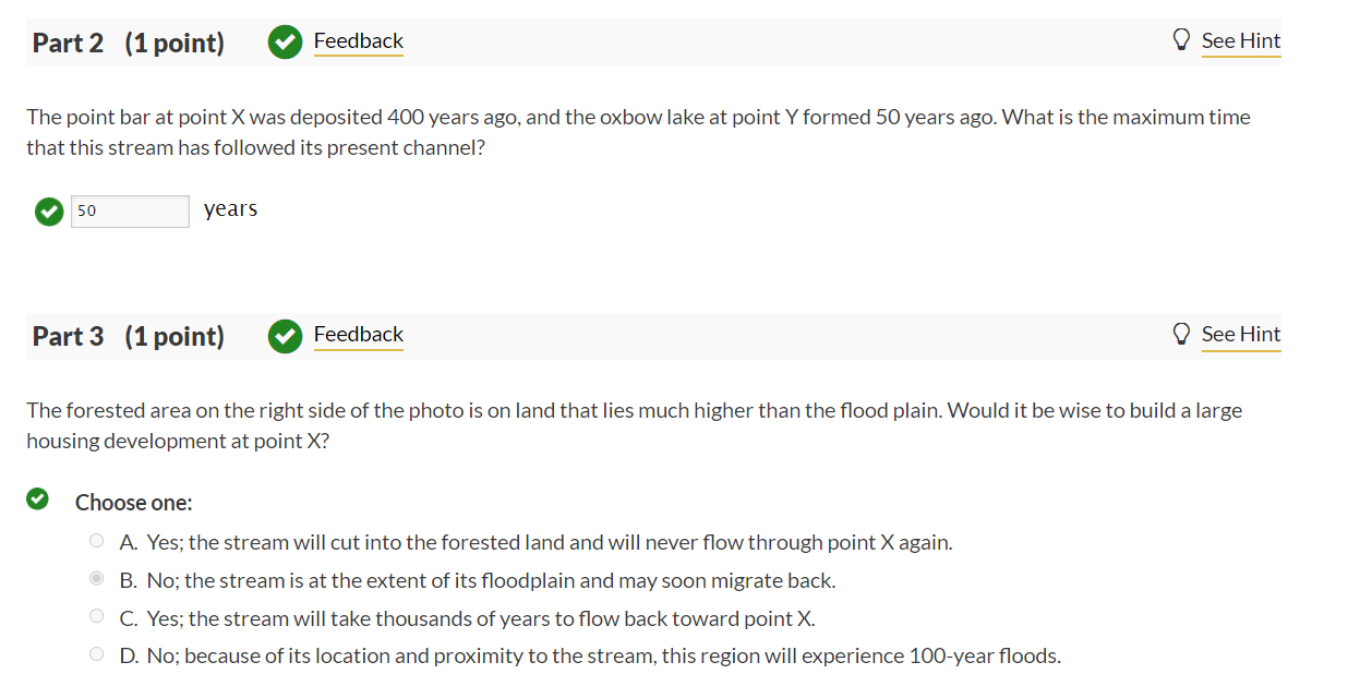 Solved Label all the features of this fluvial landscape. | Chegg.com