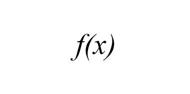 F(x) Symbol
