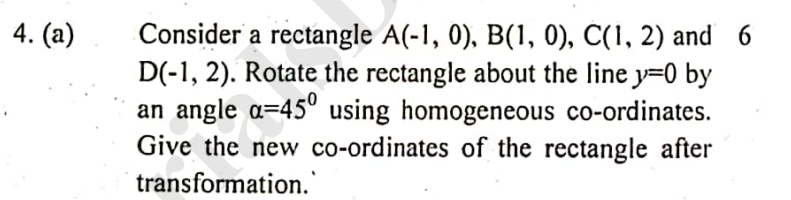 Solved THIS QUESTION IS RELATED TO COMPUTER GRAPHICS. SOLVE | Chegg.com