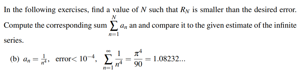 Solved In the following exercises, find a value of N ﻿such | Chegg.com