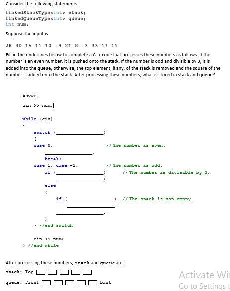 Solved Consider the following statements: | Chegg.com