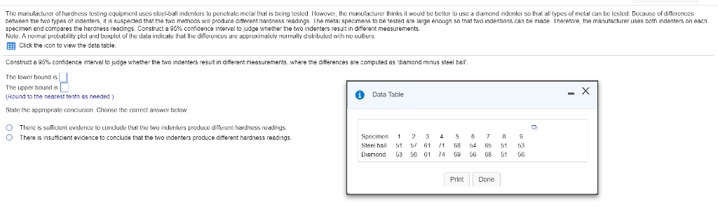 Solved The Manufacturcr O Hardness Testng Cquipment Uses Chegg solved-the-manufacturcr-o-hardness-testng-cquipment-uses-chegg
