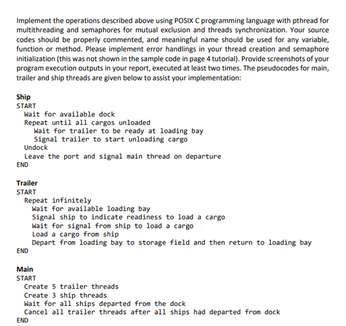 Solved Figure 1 shows the cargo unloading process in a port. | Chegg.com
