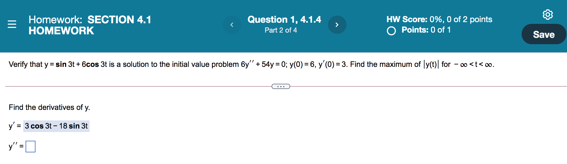 Solved 4.1 Q1 PLEASE HELP WITH ALL 3 REMAINING PARTS! PLEASE | Chegg.com