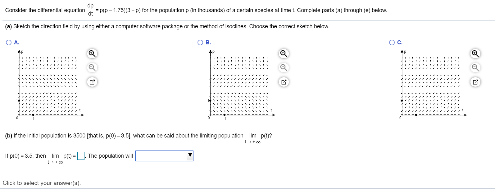 Solved dp Consider the differential equation = | Chegg.com