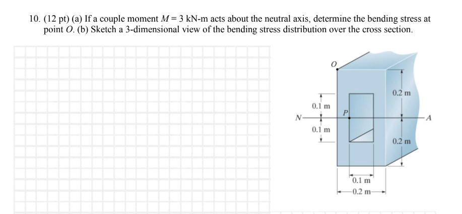 Solved 10. (12 ﻿pt) (a) ﻿If a couple moment \( | Chegg.com