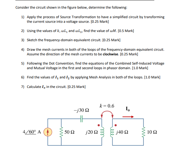Solved Consider the circuit shown in the figure below, | Chegg.com