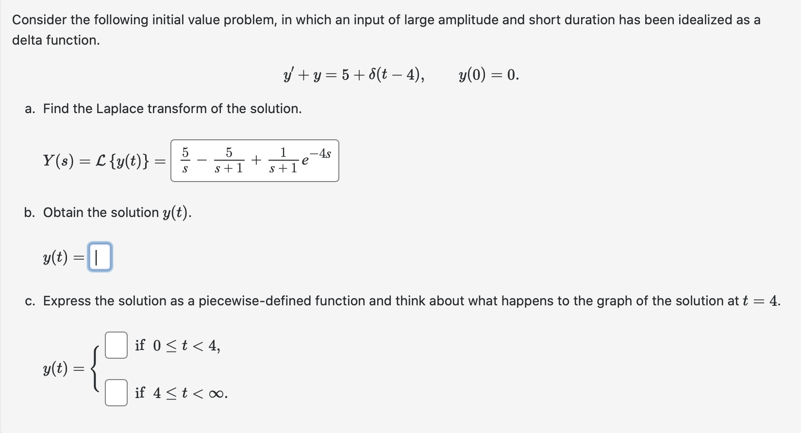 Solved Consider The Following Initial Value Problem In 6429