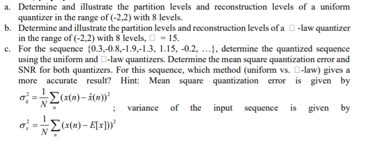 Solved a. Determine and illustrate the partition levels and | Chegg.com