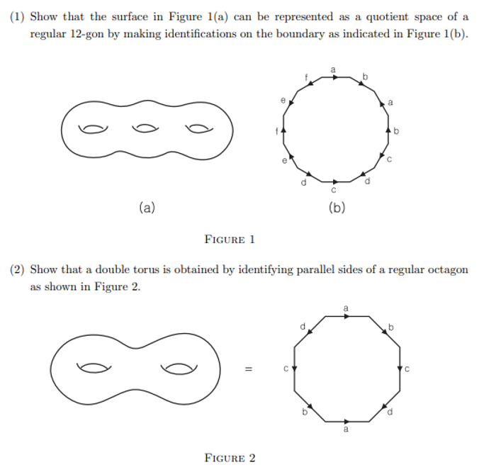 Solved (1) Show that the surface in Figure 1(a) can be | Chegg.com