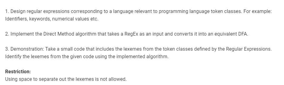 Solved 1. Design regular expressions corresponding to a | Chegg.com
