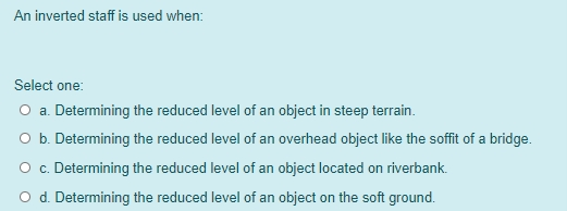 Solved Benchmark (BM) is a fixed point of reference having a | Chegg.com