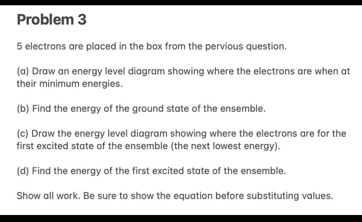 A 2D infinite square well holding an electron (mass | Chegg.com