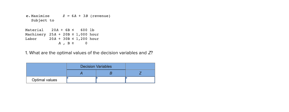 Solved Solve these problems using graphical linear | Chegg.com Solved Solve these problems using graphical linear | Chegg.com