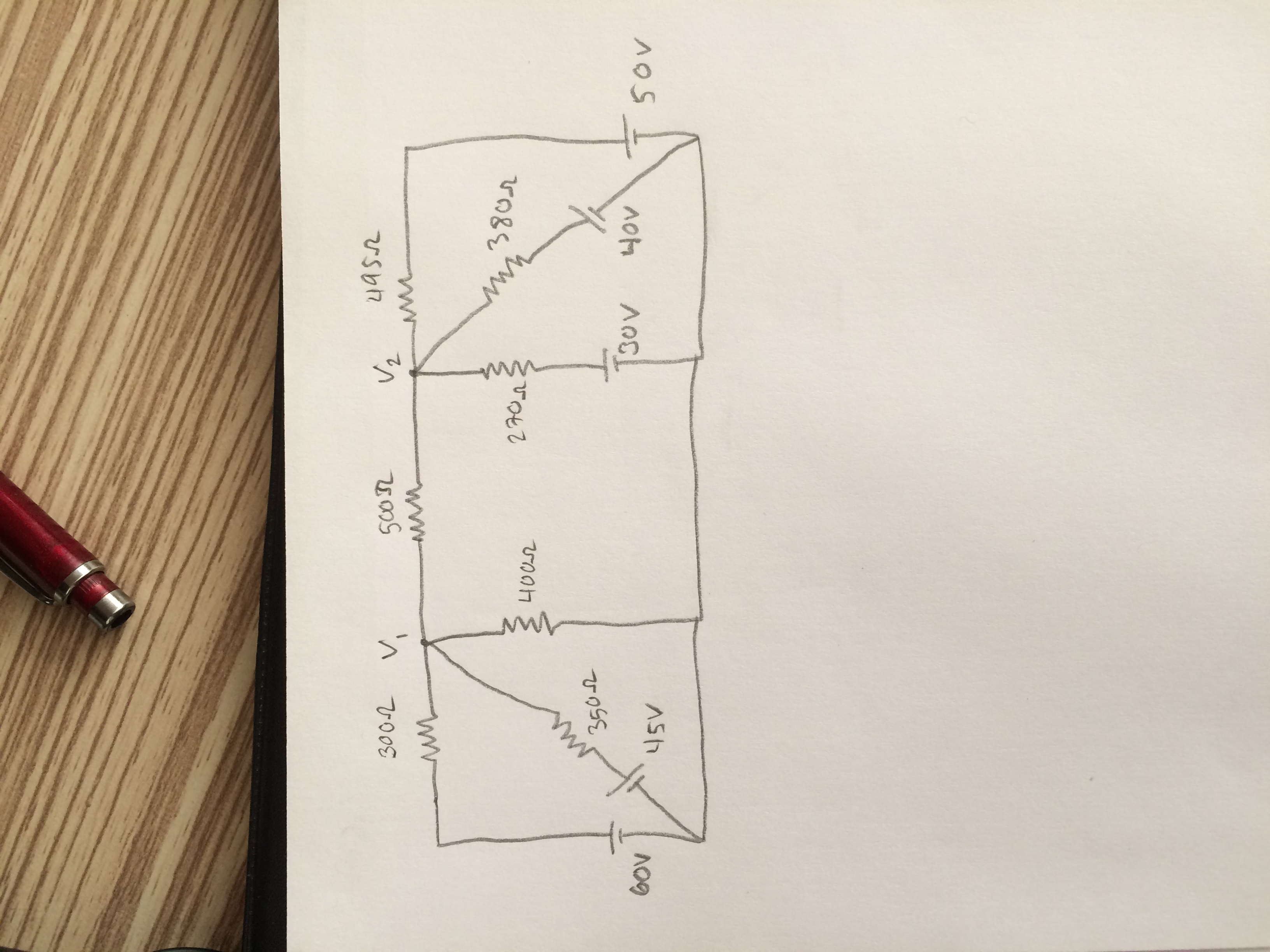 Solved Find The Voltages V1 And V2 Using The Node 6113