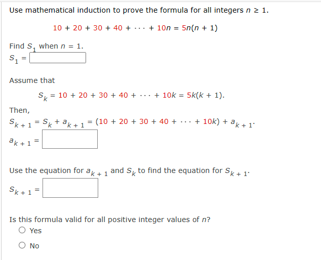 Solved Use mathematical induction to prove the formula for | Chegg.com