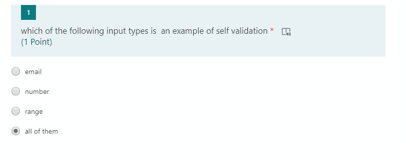Solved which of the following input types is an example of | Chegg.com