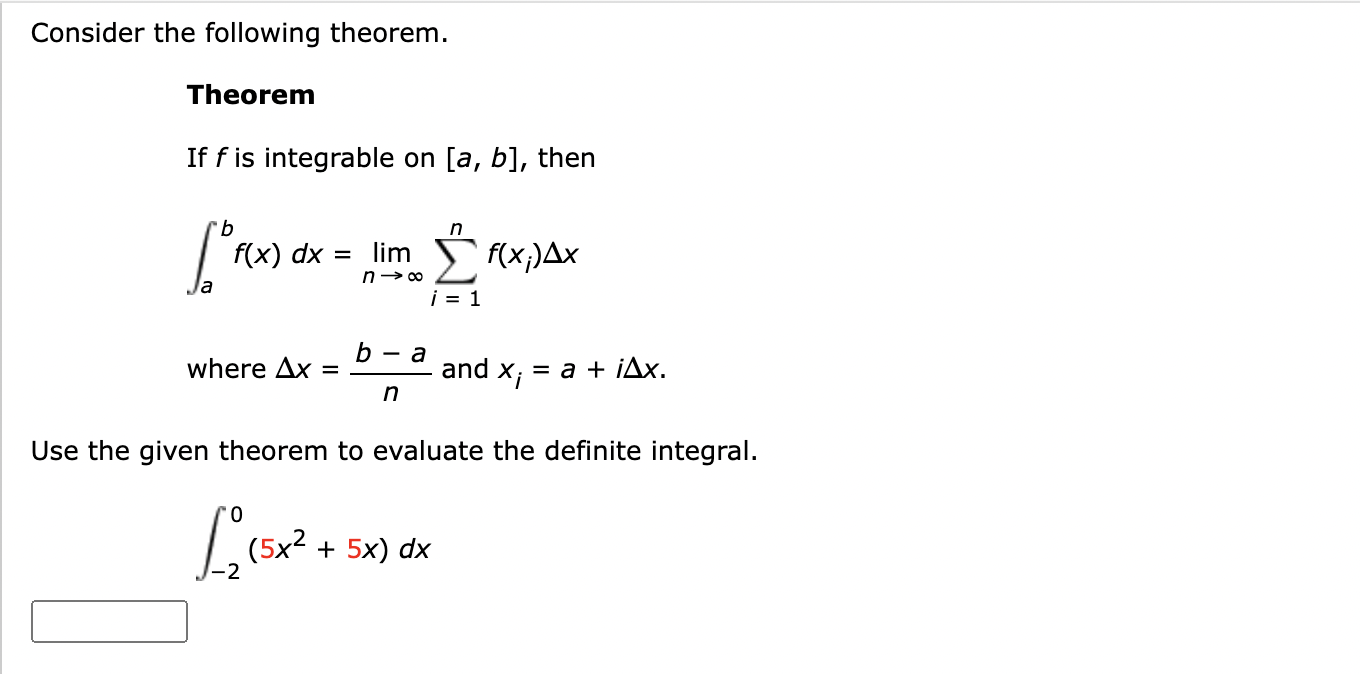 Solved Consider the following theorem. Theorem If f is | Chegg.com