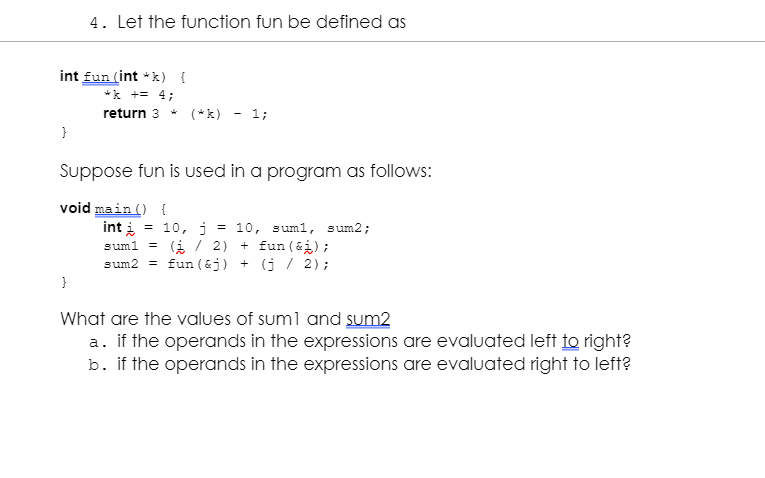 Solved 3. Assume the following rules of associativity and | Chegg.com