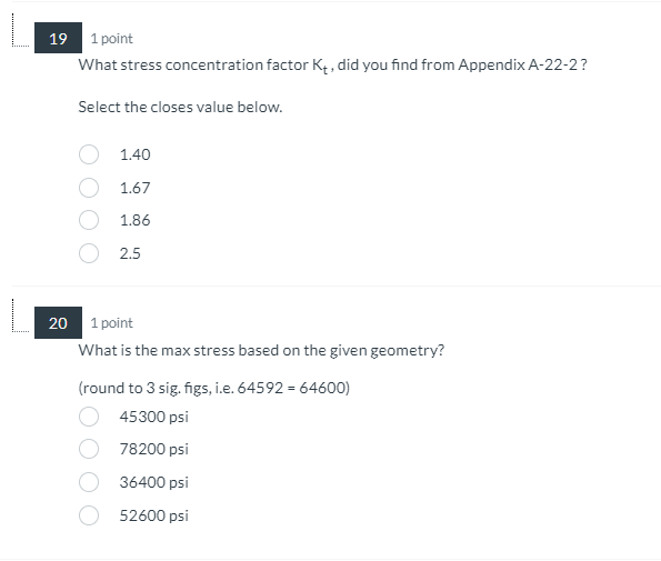 Solved Guided Practice Problem 6 (Stress Concentration | Chegg.com