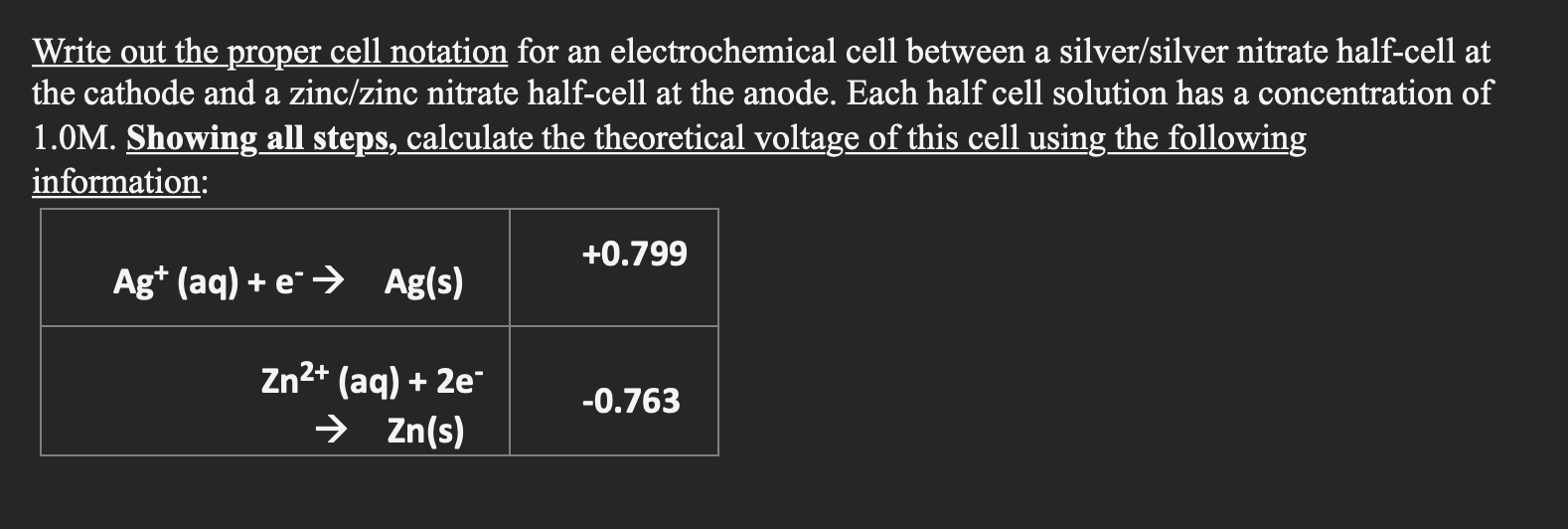 Solved Write out the proper cell notation for an | Chegg.com