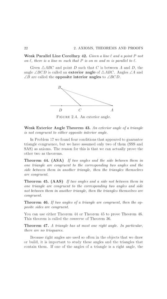 Solved PROOF QUESTION: (GEOMETRY PROOF) Solve theorem 48 | Chegg.com