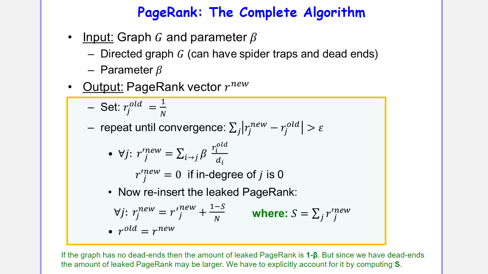 CS425 Data Mining Project 2: Topic-Specific PageRank | Chegg.com