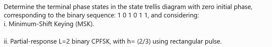 Solved Determine the terminal phase states in the state | Chegg.com