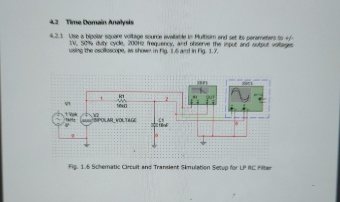 4.1 AC analysis 4.1.1 Use the Bode Plotter instrument | Chegg.com