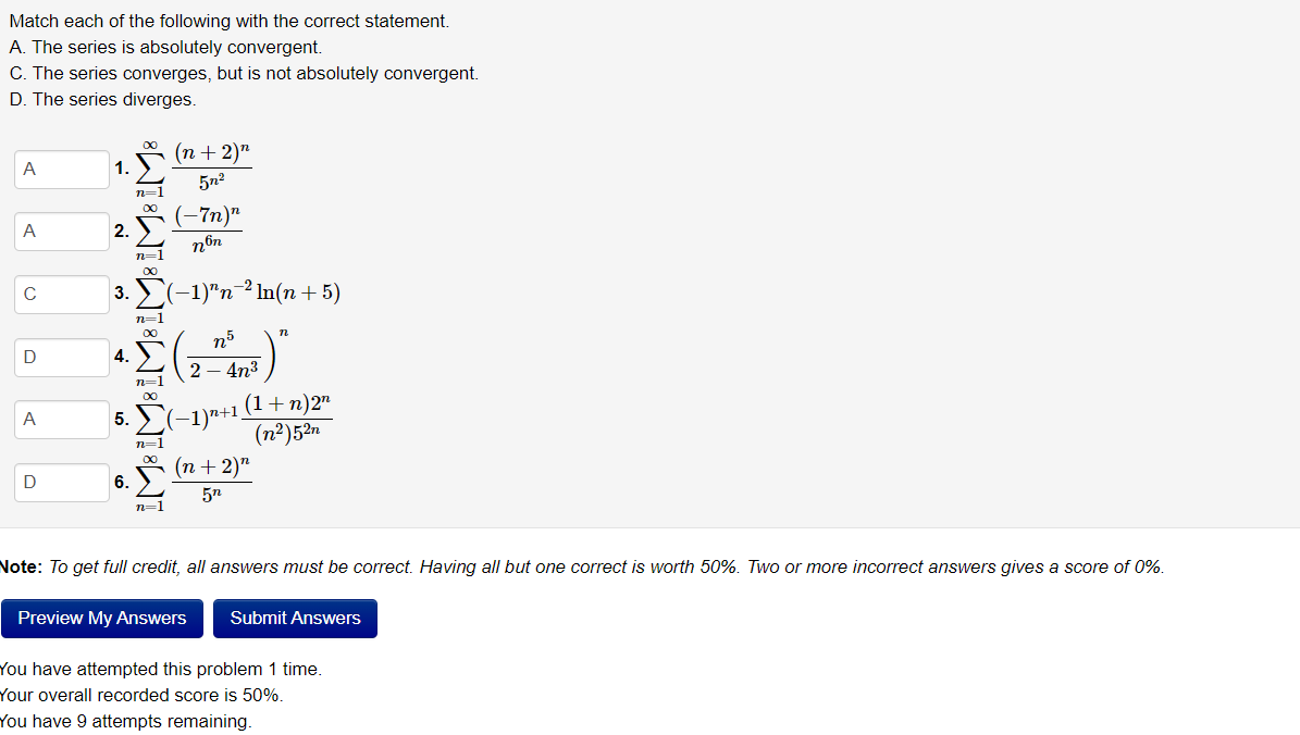 Solved Match each of the following with the correct | Chegg.com