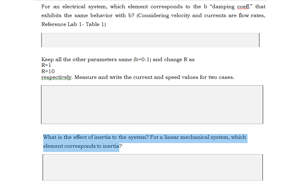 Solved 2.2. Open Loop Response By selecting Configuration | Chegg.com