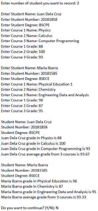 Solved (C Programming) Make a program using structure with | Chegg.com