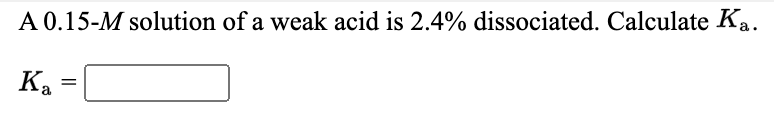 Solved = For propanoic acid (HC3H5O2, Ka = 1.3 x 10-5), | Chegg.com