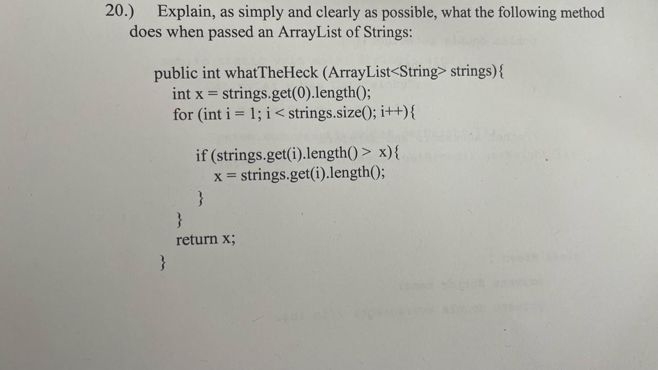 Solved 0.) Explain, as simply and clearly as possible, what | Chegg.com