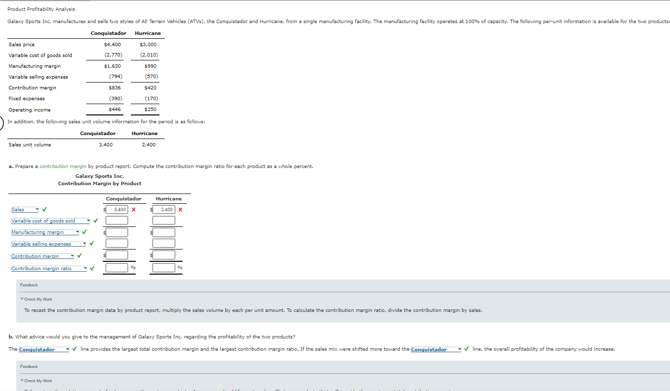 Solved Product Profitability Analysis In addition, the | Chegg.com Solved Product Profitability Analysis In addition, the | Chegg.com