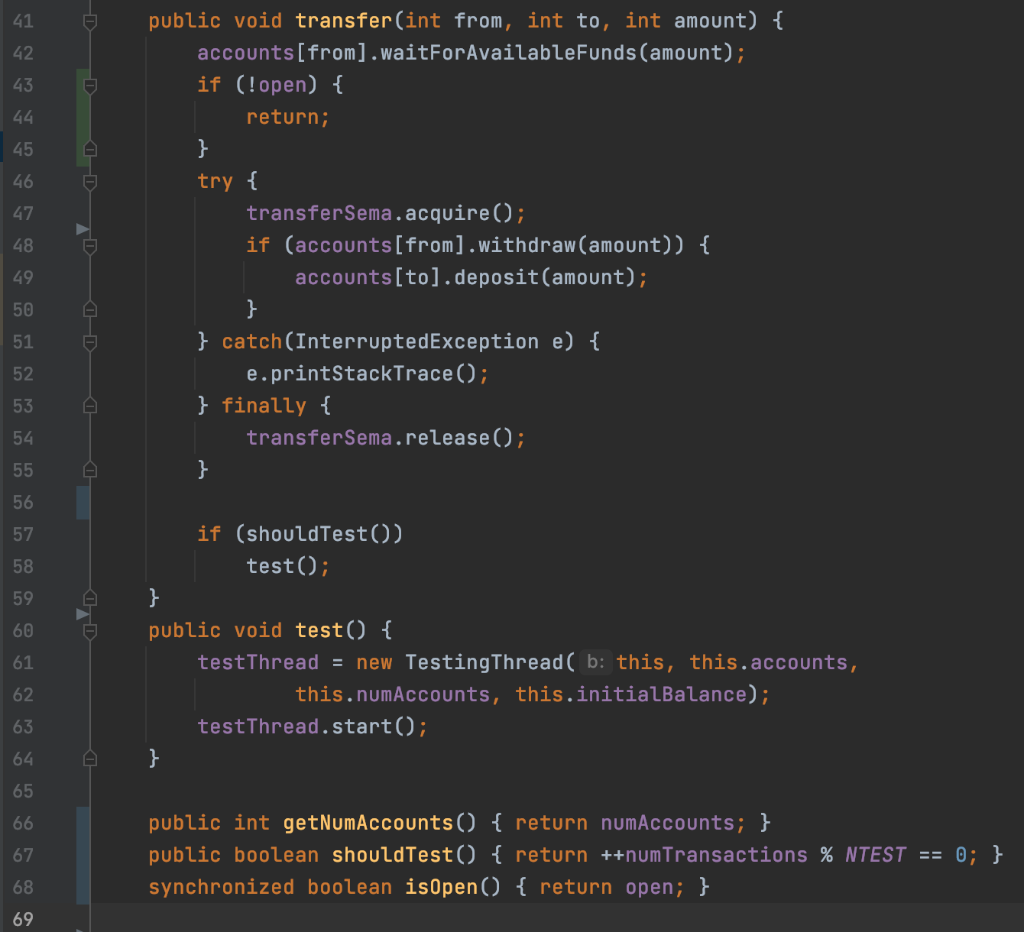 Solved 10 11 public class Account { private volatile int | Chegg.com