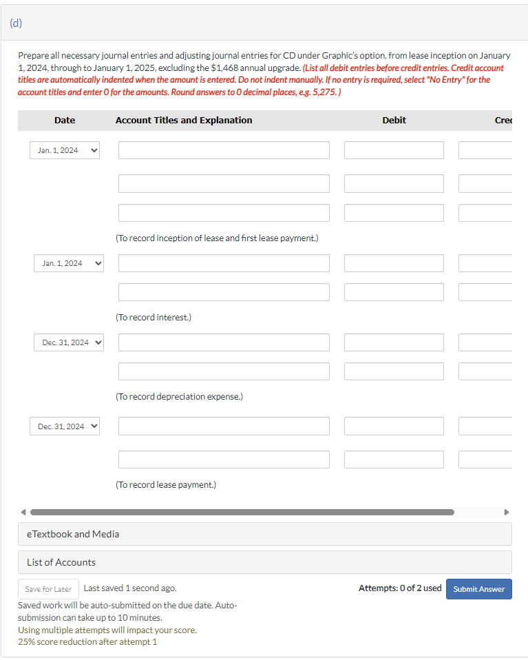 Solved Prepare all necessary journal entries and adjusting | Chegg.com