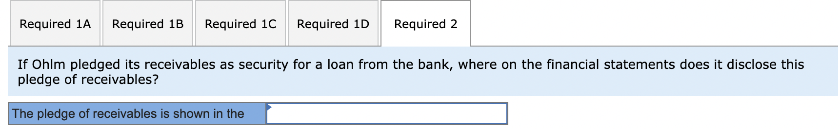 The following transactions are from Ohlm Company. | Chegg.com