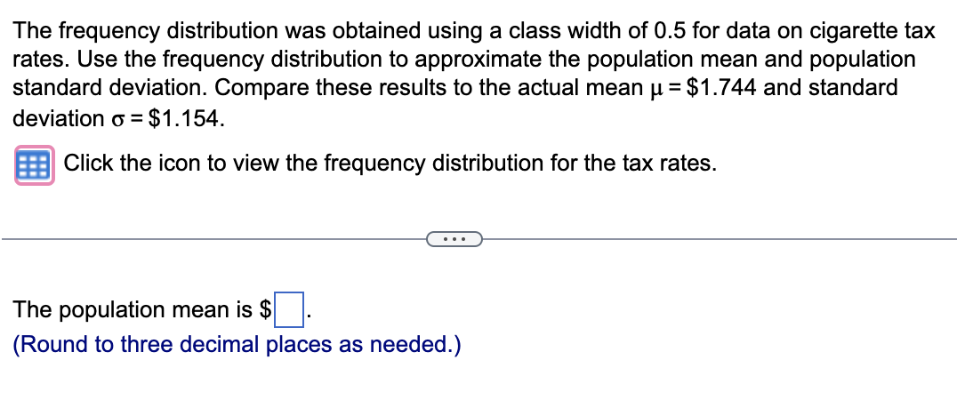 Solved Frequency distributionOften, frequency distributions | Chegg.com