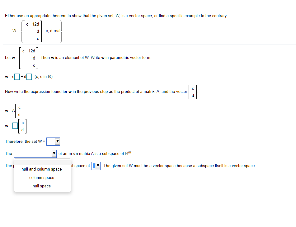 Solved Either use an appropriate theorem to show that the | Chegg.com