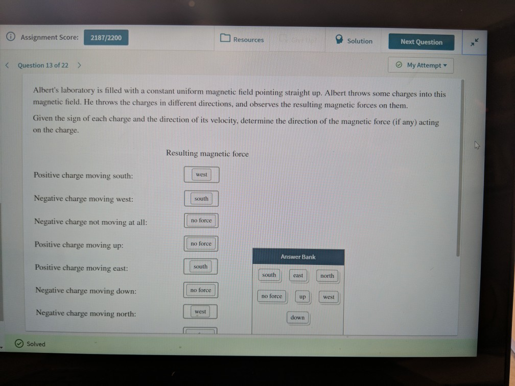 Solved T Assignment Score Resources Q Solution 2187/2200 | Chegg.com