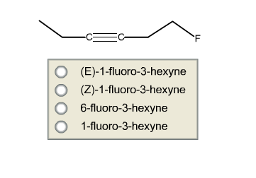 Solved Select the correct name for the following compound, | Chegg.com