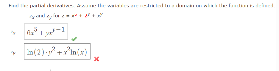 Solved Find the partial derivatives. Assume the variables | Chegg.com