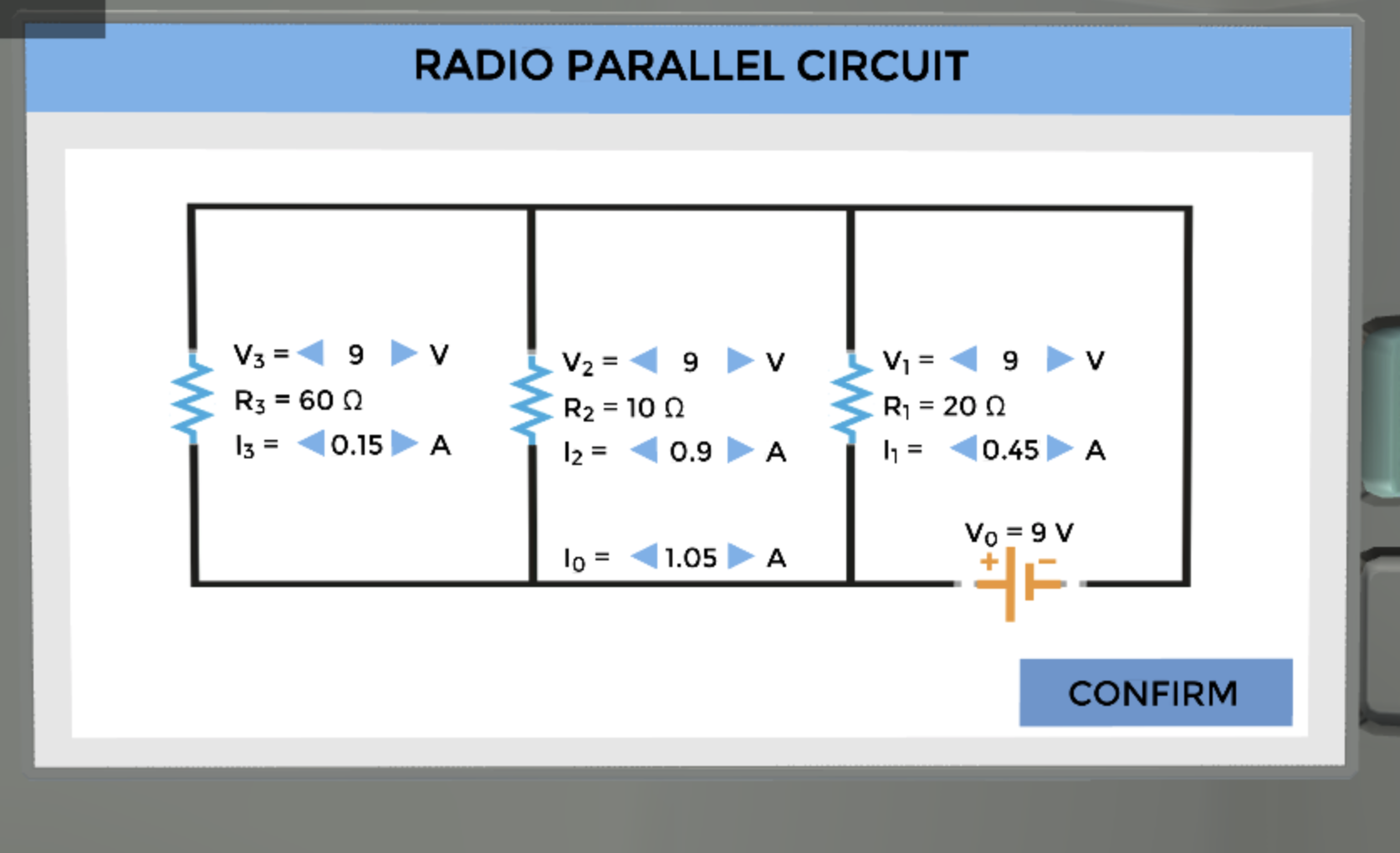 Solved Radio Parallel Circuit V3 9 R3 602 13 0 15 V2