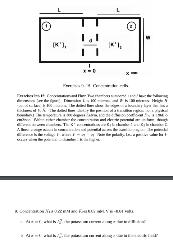 Solved Exercises 9-15. ﻿Concentration cells.Exercises | Chegg.com