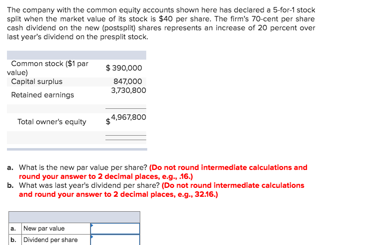 Solved The company with the common equity accounts shown | Chegg.com