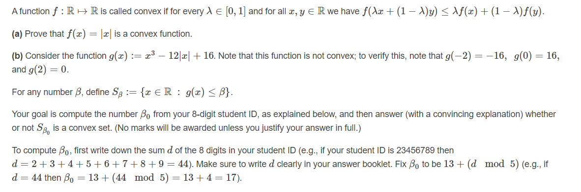 Solved Advanced math -optimization please show me the full | Chegg.com