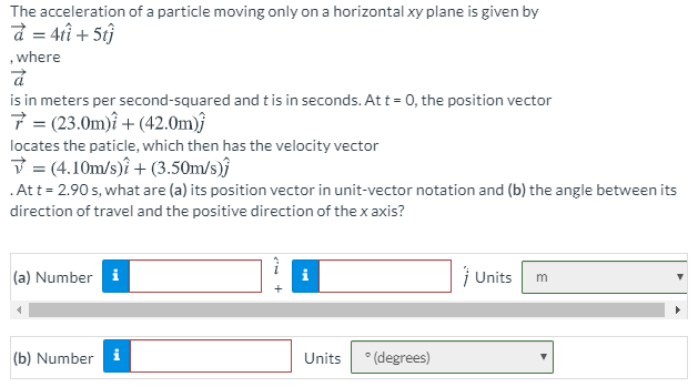 Solved The acceleration of a particle moving only on a | Chegg.com