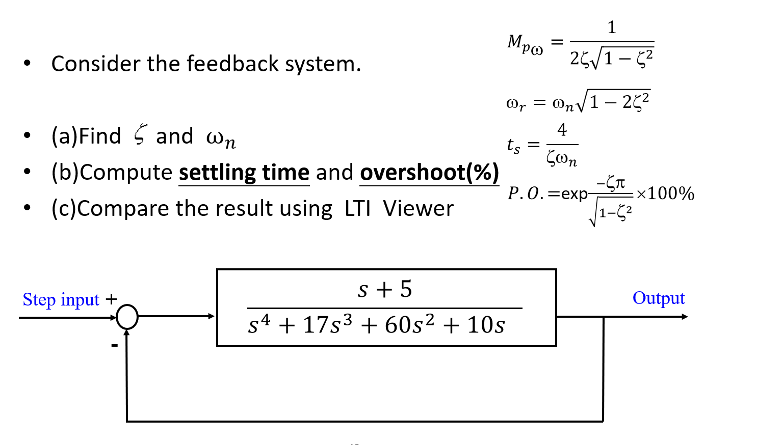 Solved Consider the feedback | Chegg.com