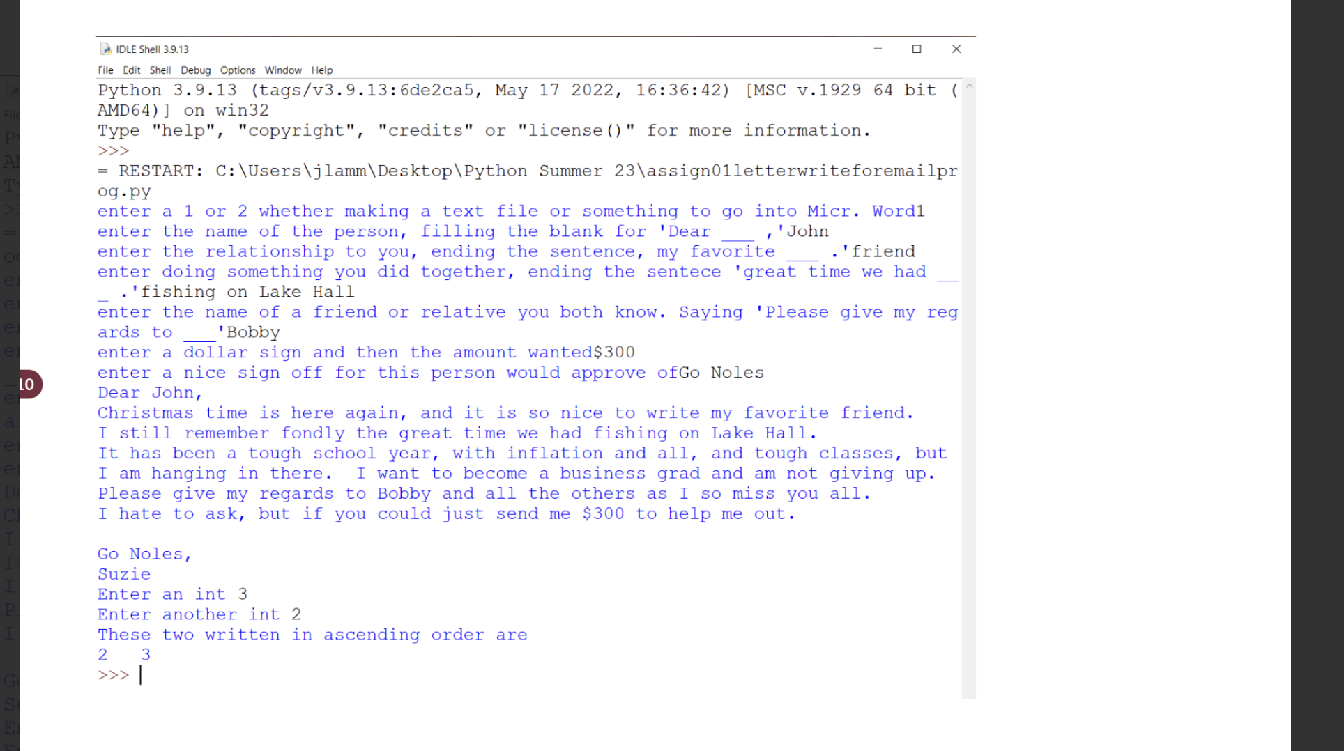 Solved Your assignment is to create a Python program that | Chegg.com